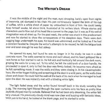 Text Type Writing Samples – Selective Press